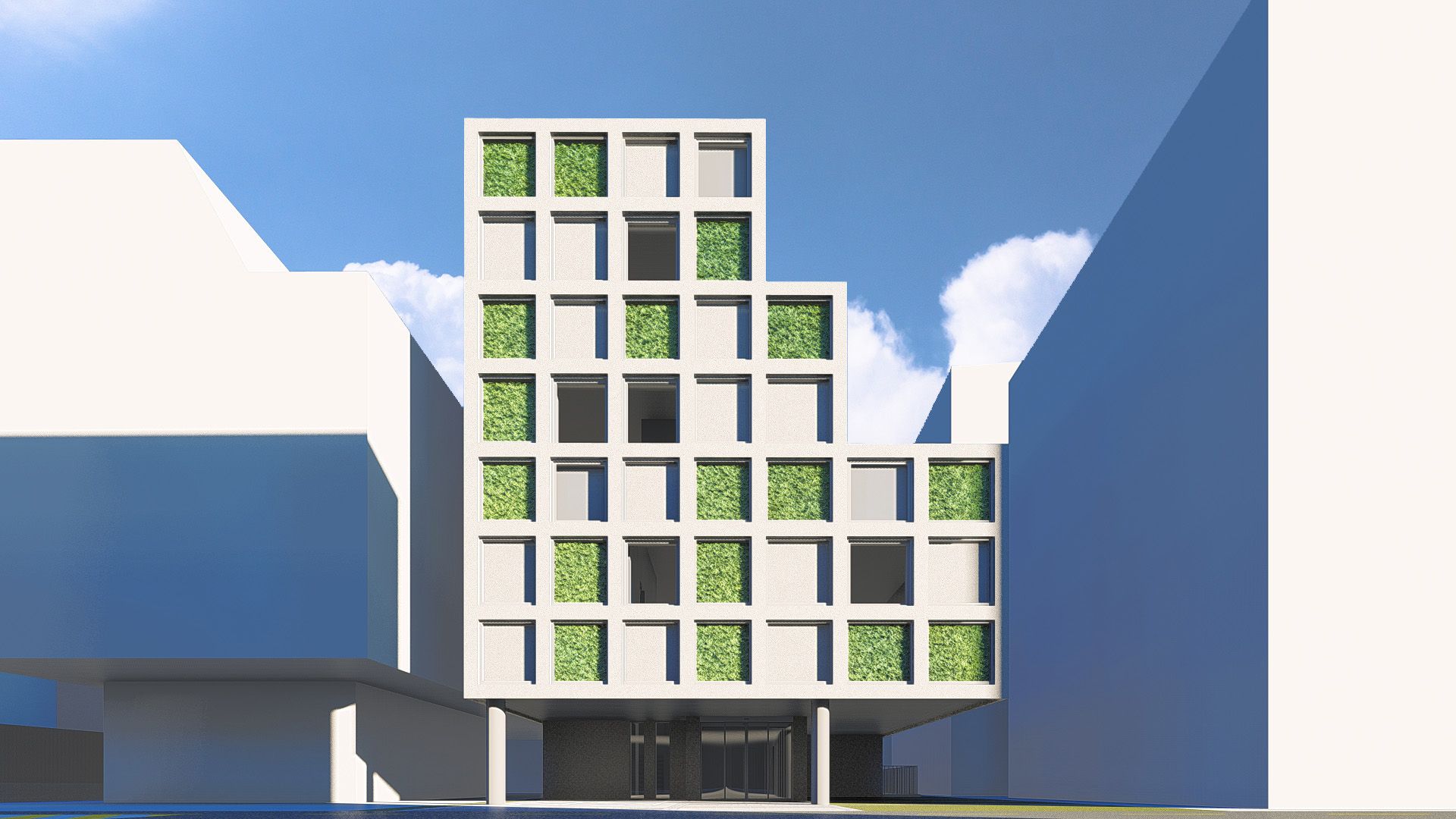 자양동 노인복지센터 현상 — FLAT ARCHITECTS STUDIO